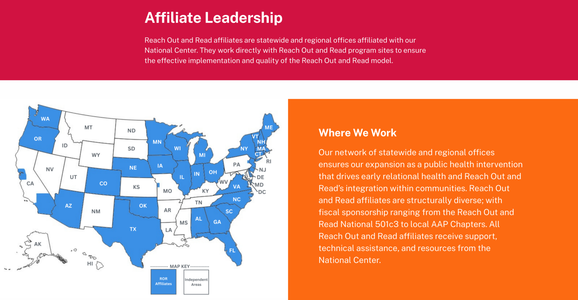 National Affiliates | Reach Out & Read of Greater NY